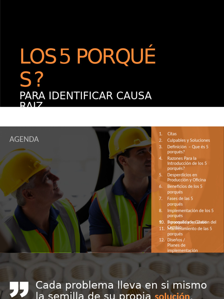 Los 5 Porques | PDF