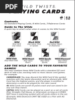 5 Alive Card Game Instruction Guide | PDF | Sports | Board Games