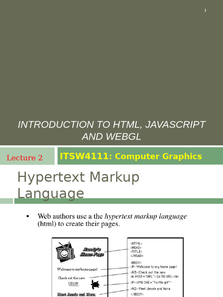 L3-Introduction To WebGL | PDF | Shader | Polygon