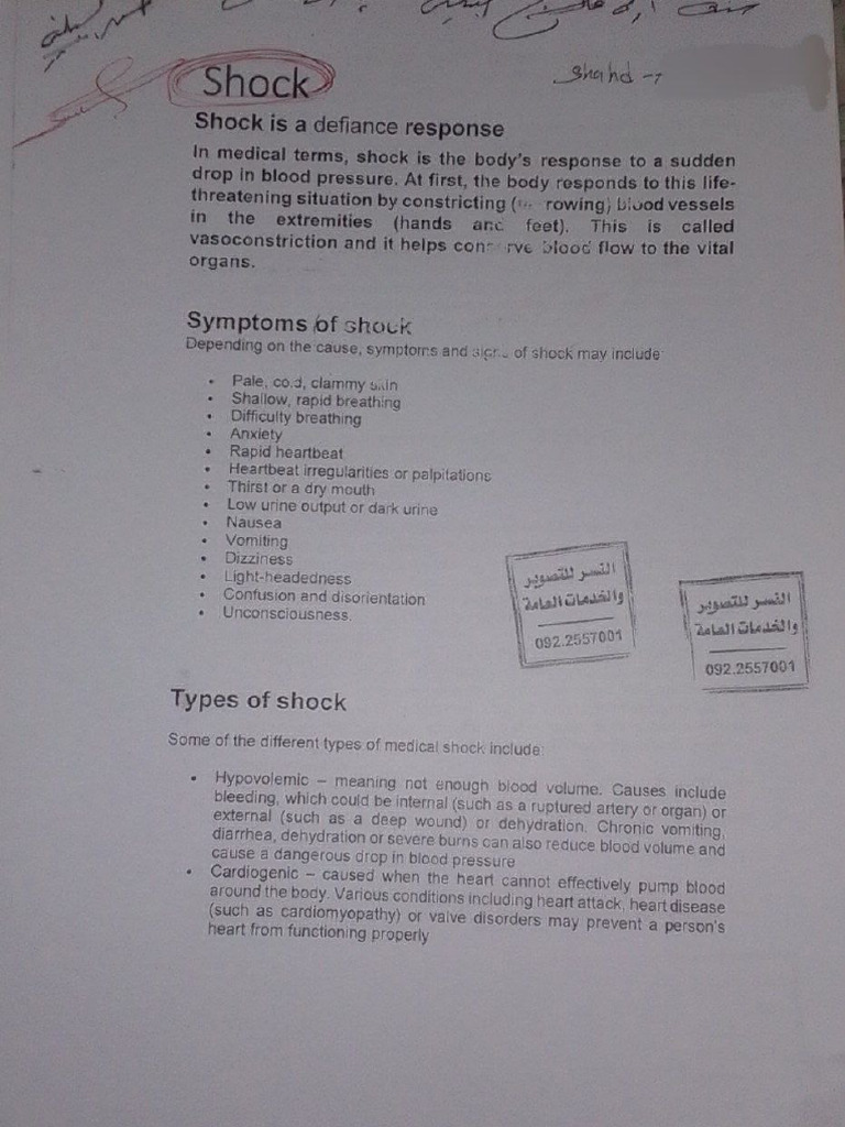 Shock | PDF