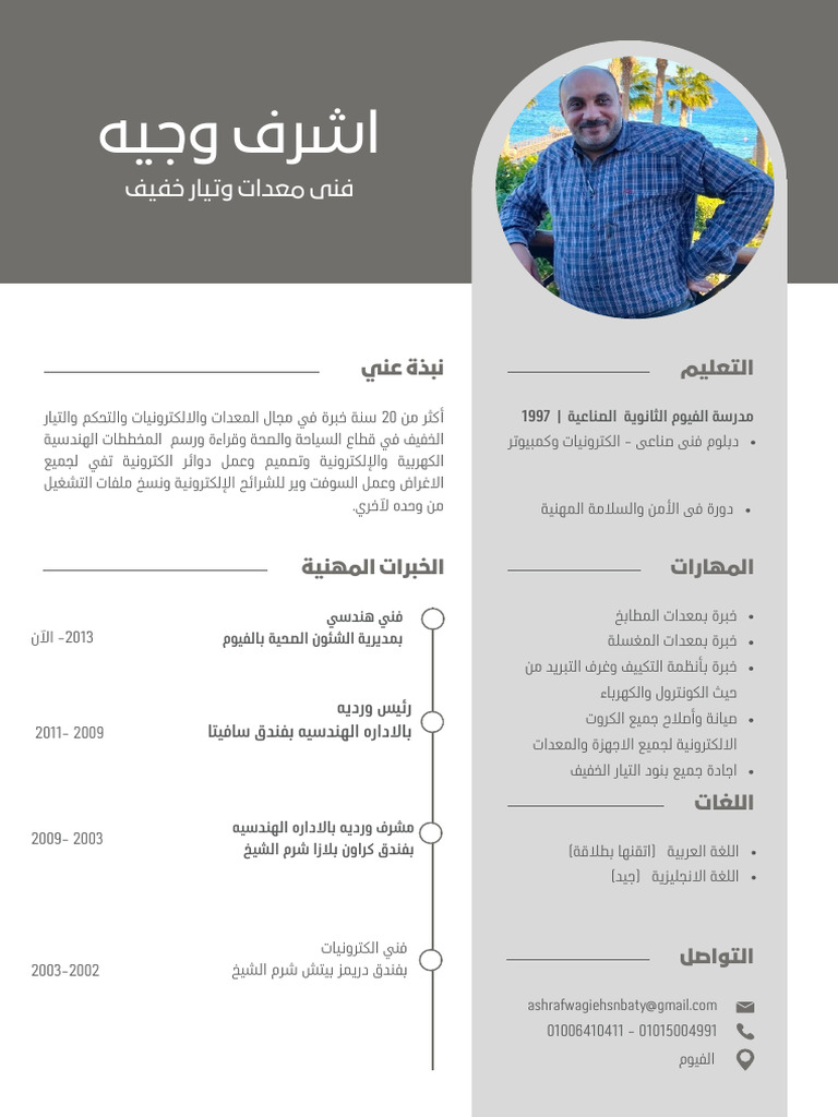 Ashraf CV | PDF