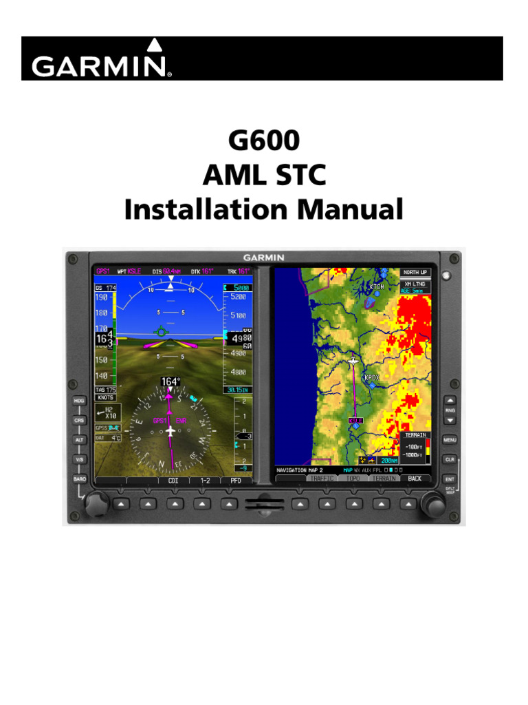 G600 AML STC Installation Manual | PDF | Databases | Magnetometer