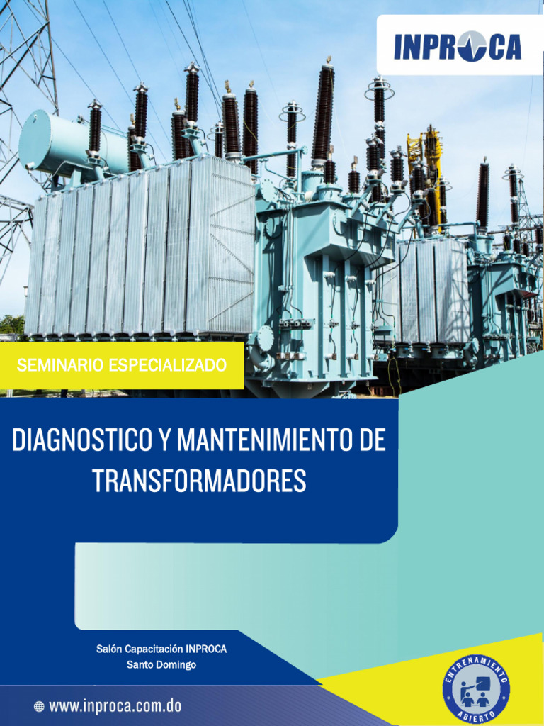 Informaciones Generales Diagnostico y Mantenimiento de Transformadores ...