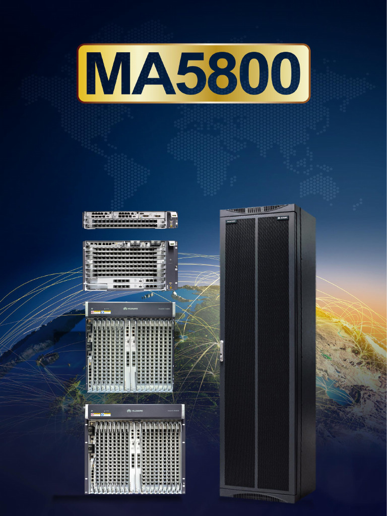 Huawei MA5800-X7 OLT Datasheet | PDF | Fiber To The X | Power Supply