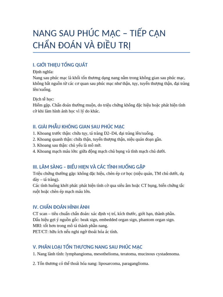 Nang Sau Phuc Mac Chan Doan Dieu Tri | PDF