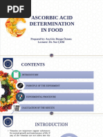 Vitamin C Test, and Other Acids Colour Change, With DCPIP. | PDF