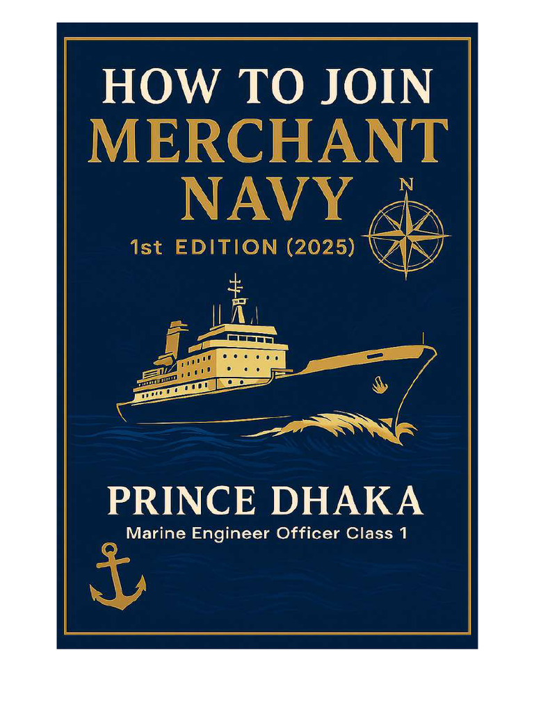 Guide to Joining the Merchant Navy 2025 | PDF | Navies | Ships
