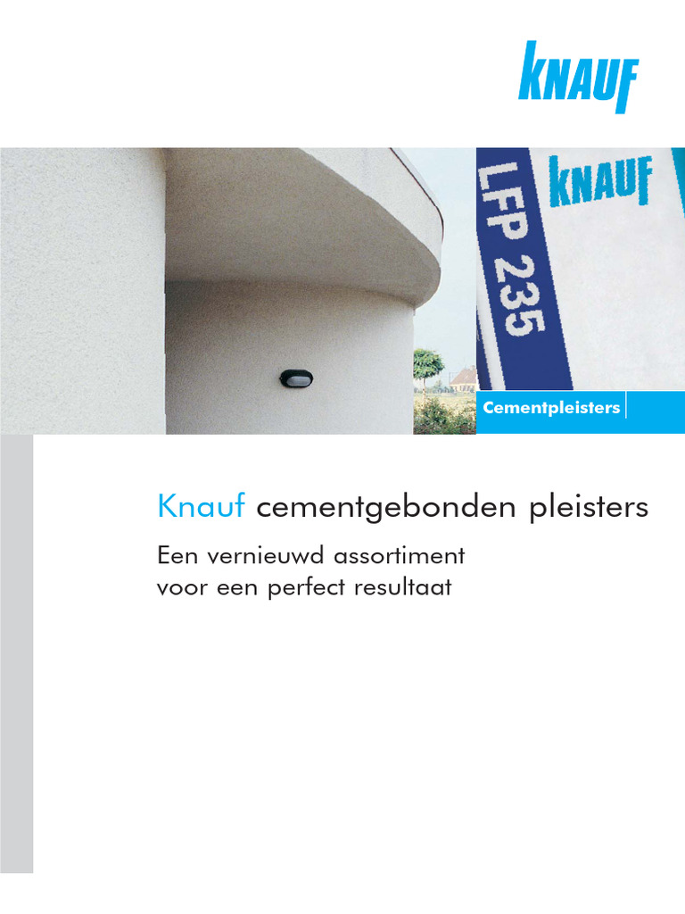 Knauf Waterafstotende Basis Up 210 W Bouwbestel PDF | PDF
