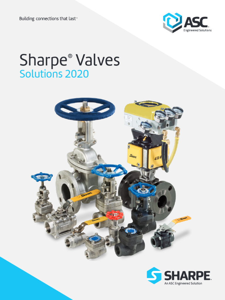 Sharpe Ball Valves Catalog 2020 | PDF | Valve | Screw