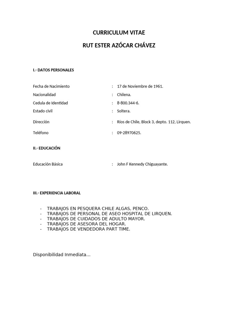 Curriculum Vitae TIA ESTER | PDF