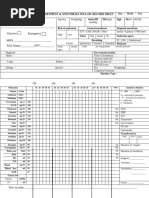 Veterinary Anesthesia Monitoring Sheet | PDF | Anesthesia | Medical ...