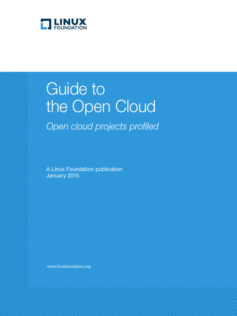 LF Pub Guide Open Cloud | PDF | Cloud Computing | Open Stack