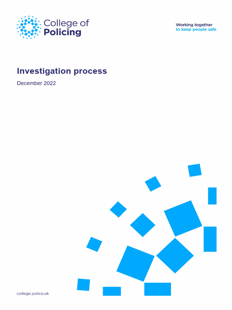 Investigation Process | PDF | Prosecutor | Crimes