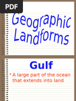 World Landforms - List of All Landforms | PDF