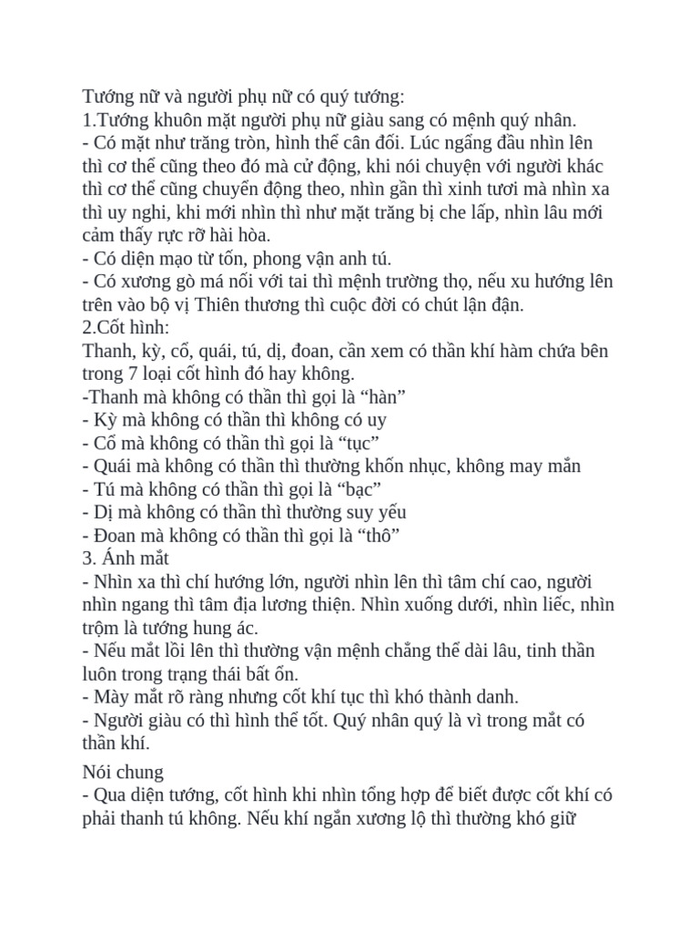 Tư NG N Và Ngư I PH N Có Quý Tư ng9 | PDF