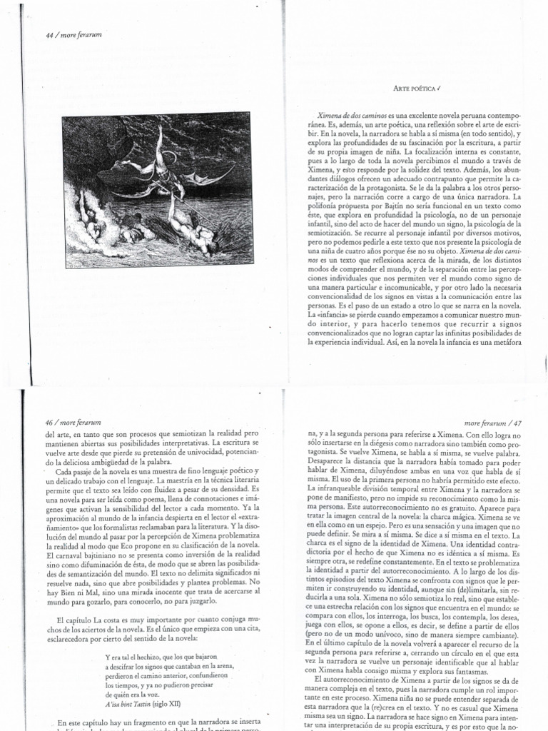 Arte Poética (Sobre Ximena de Dos Caminos de Laura Riesco) - Roberto ...