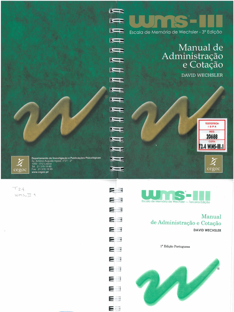 Wms-III. Manual de Administracao e Cotacao | PDF