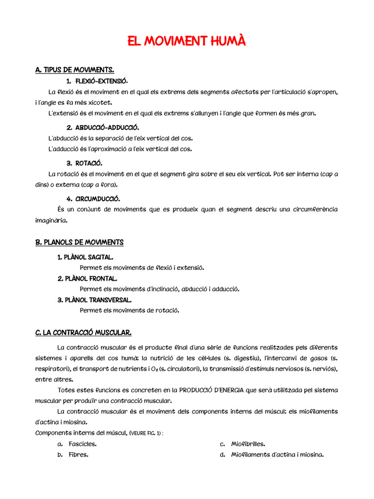 El Moviment Humà | PDF