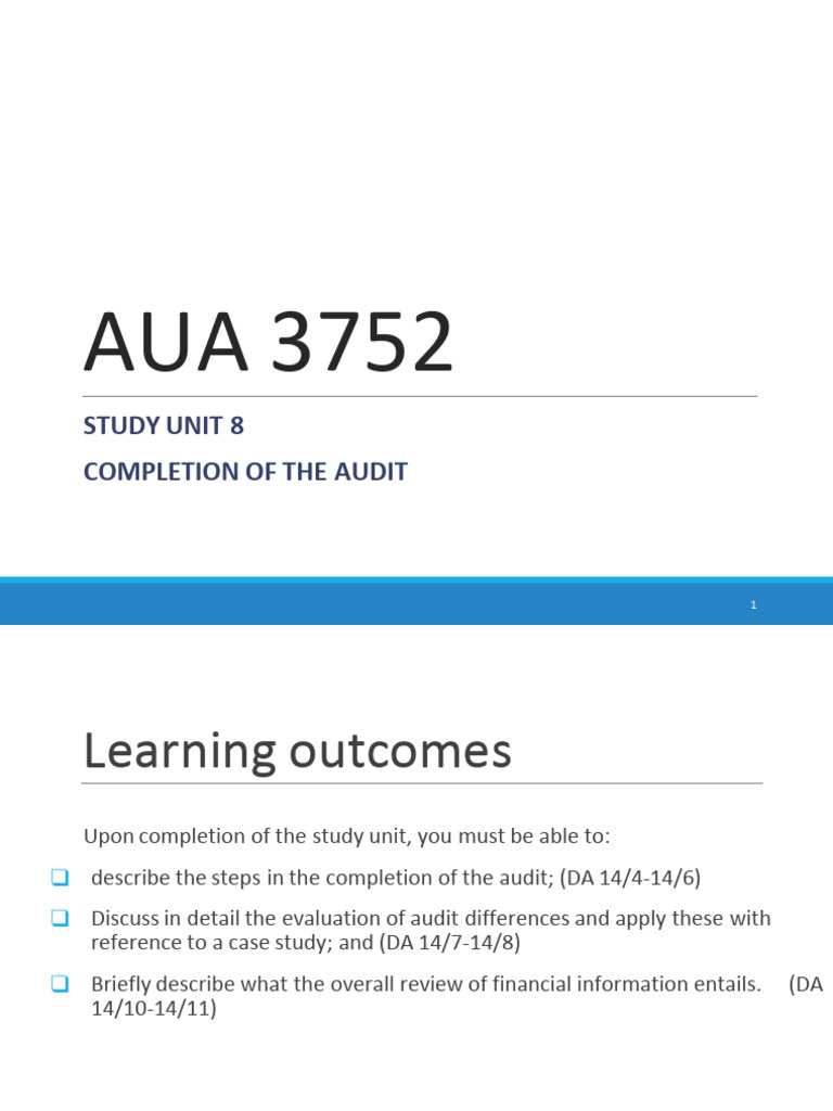 Steps for Completing an Audit Process | PDF | Audit | Auditor's Report