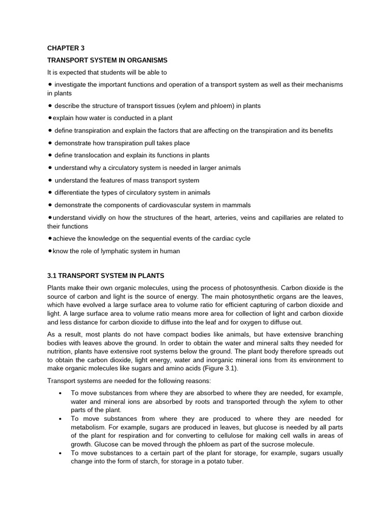 Biology Grade - 12 Chapter 3 Text | PDF | Artery | Vein