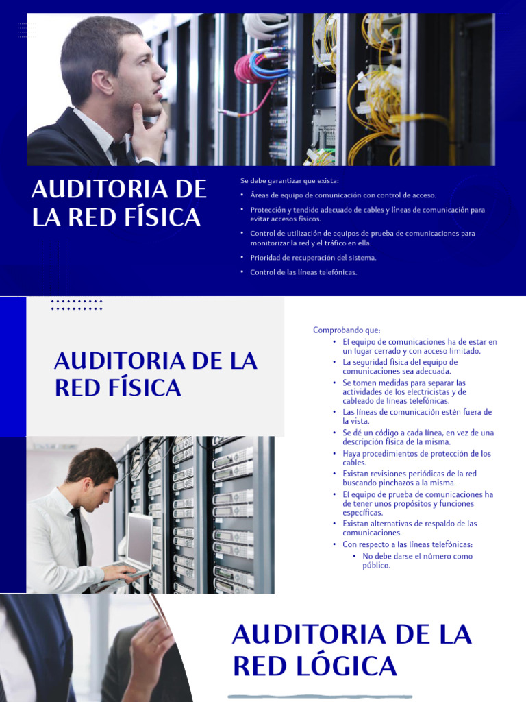 Auditoria de La Red Física | PDF | Comunicación | Información