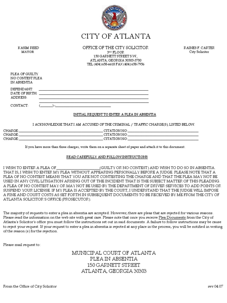 Show Document | PDF | Nolo Contendere | Plea