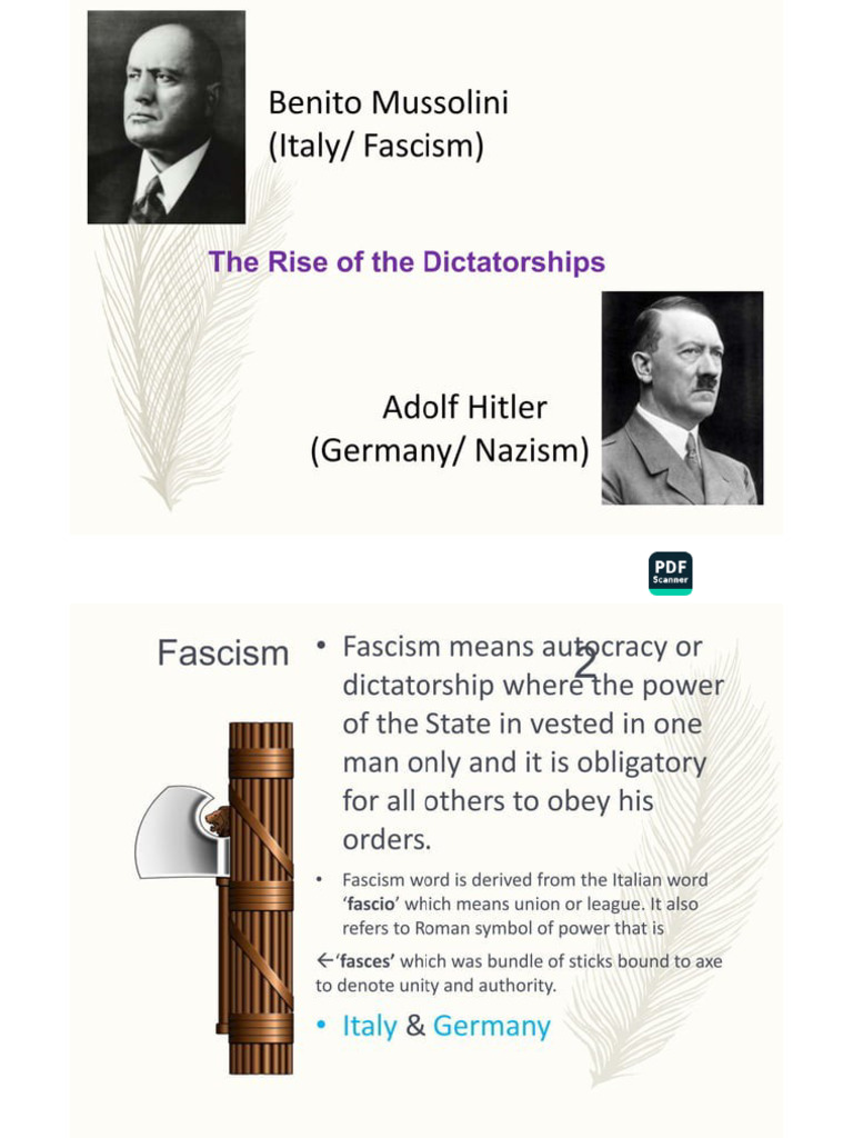 Dictatorship, Fascism, Nazism (4) VHHHHGGH | PDF