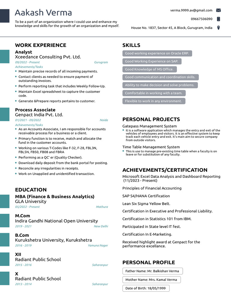 Aakash Verma. | PDF | Information Technology | Computing