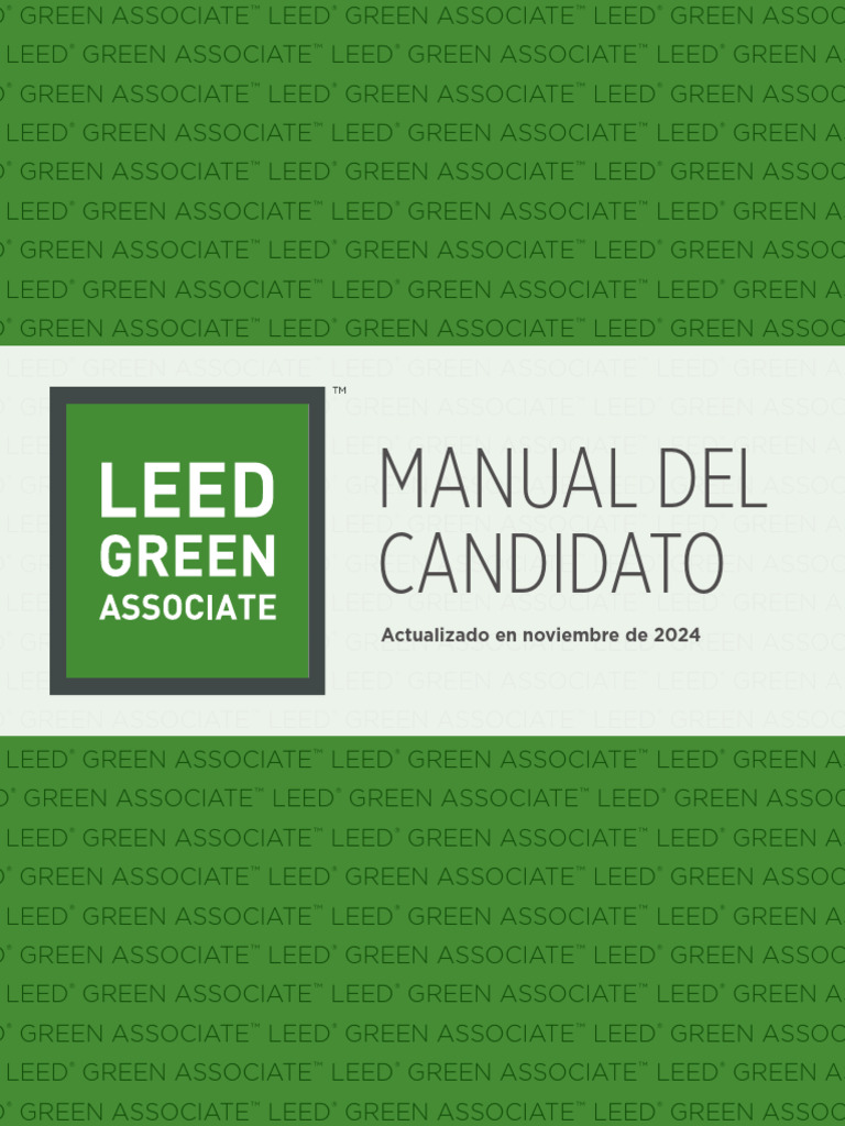 LEED LEED-Green-Associate-Handbook-Update 2024 V4 MO ES | PDF | Spamming