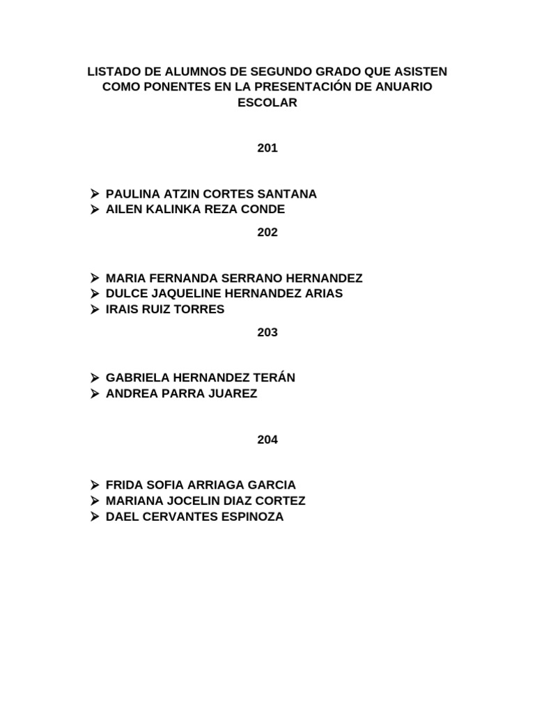 Ponentes Anuario | PDF