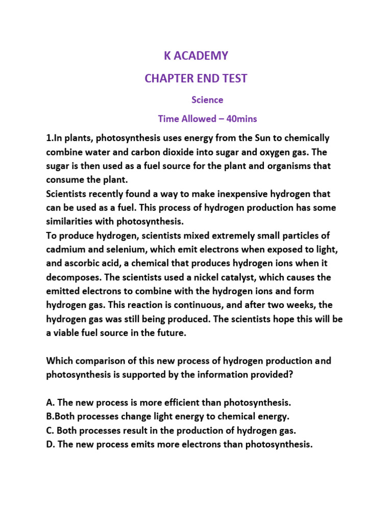 Science Cet | PDF | Fur | Photosynthesis