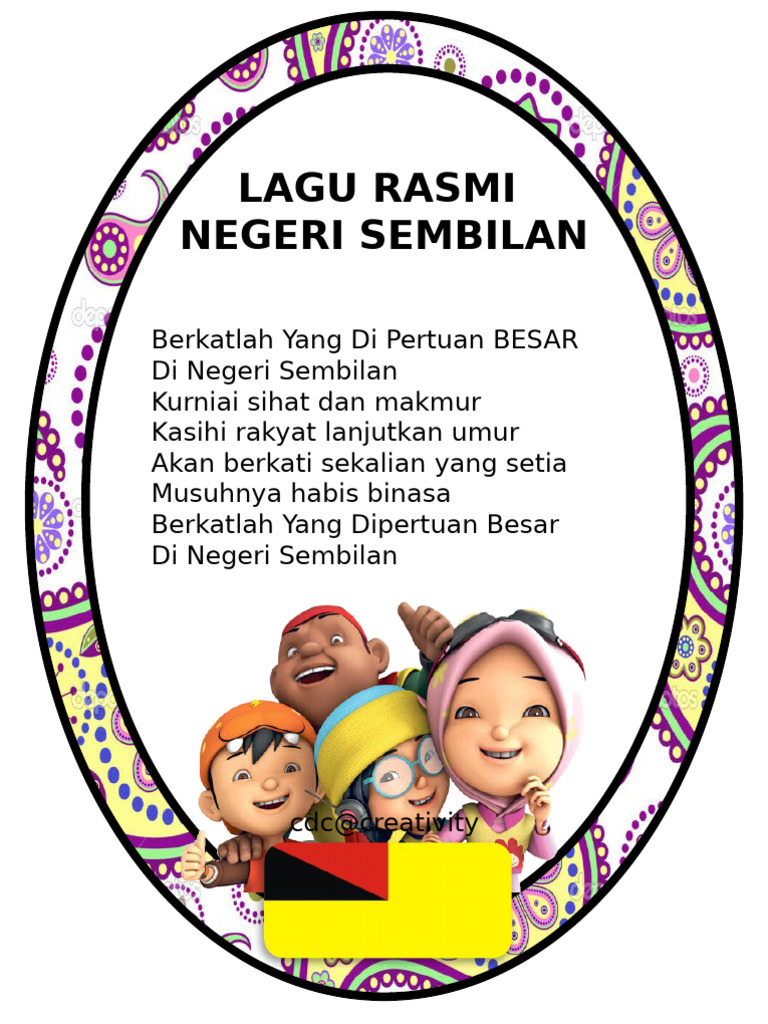 Lagu Rasmi Setiap Negeri | PDF