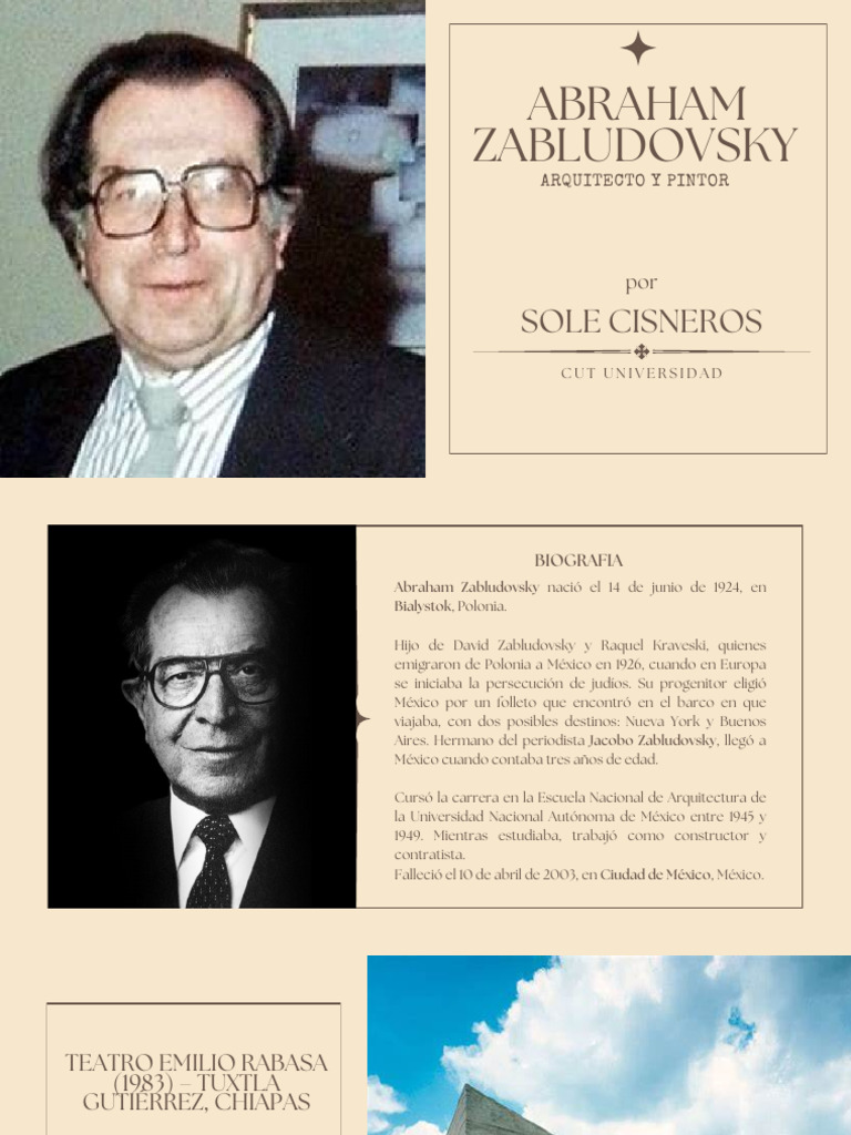 Abraham Zabludovsky | PDF