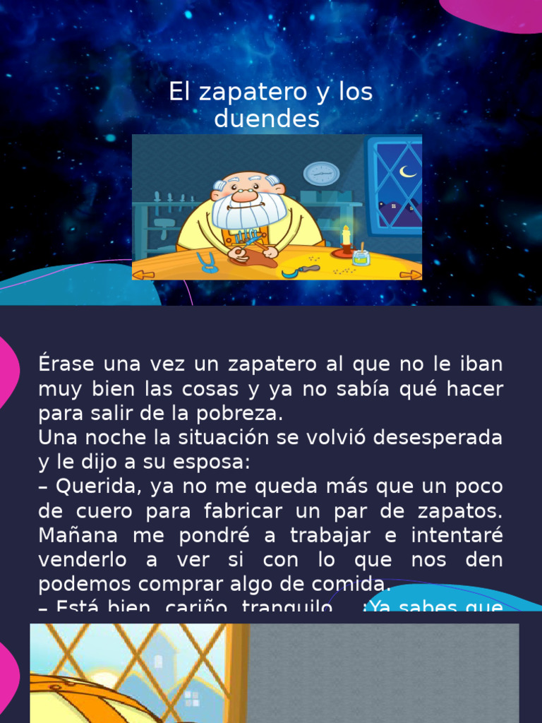 El Zapatero y Los Duendes | PDF | Zapato