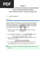 Hasil Post Test Anda Modul 2 | PDF