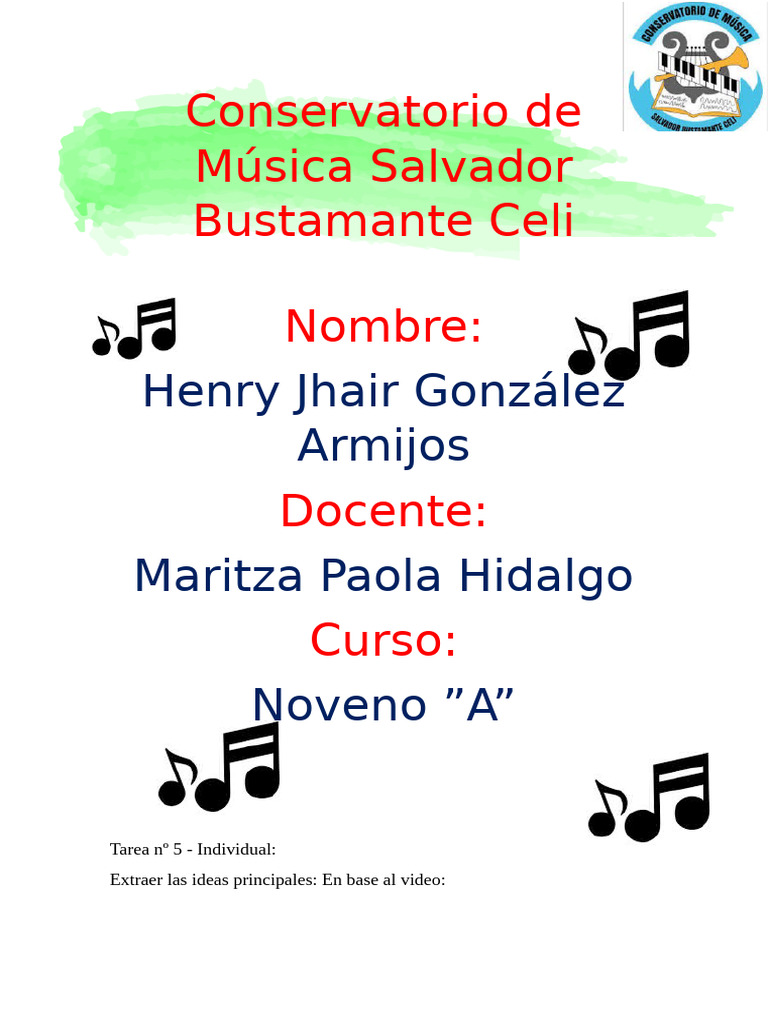 9a HenryGonzález Tarea5 | PDF