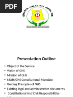 Ghana Health Service Organizational Structure | PDF | Health Care ...