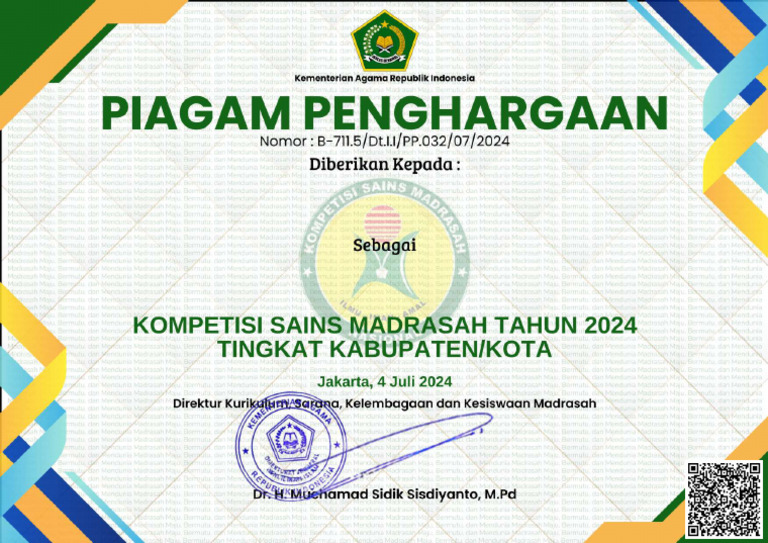 Piagam Gheriya Rahima Hidayah | PDF