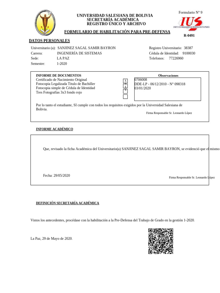 Formulario 9 | PDF | Software | Ingeniería de software