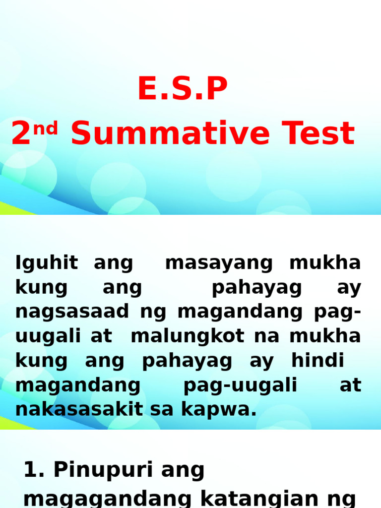 ESP Quiz No. 2 | PDF