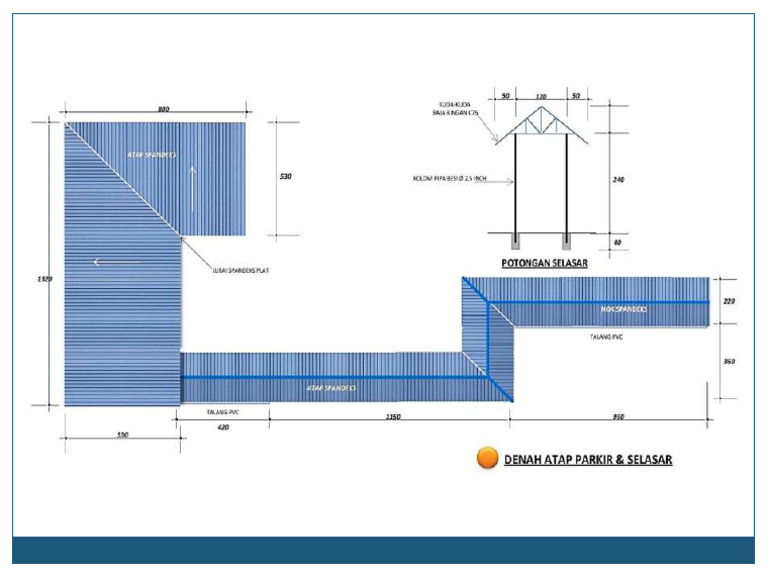 Denah Atap Parkir | PDF