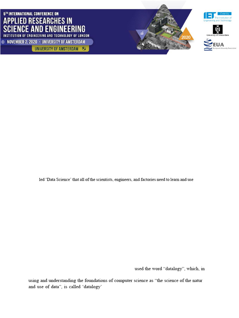 A Review Into Data Science and Its Approaches in Mechanical Engineering | PDF | Data Science ...