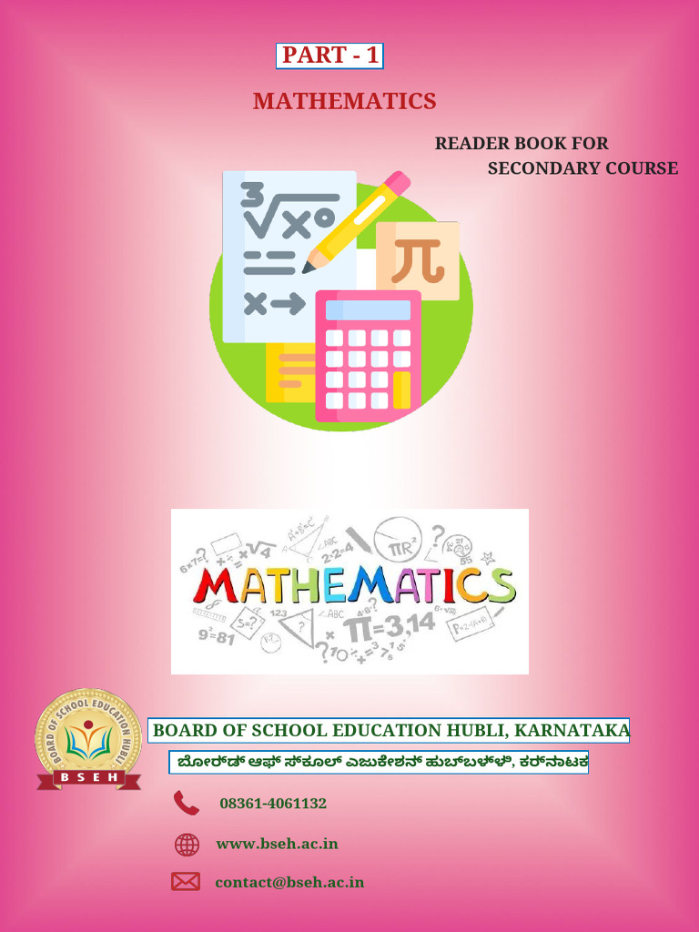 Maths Part 1 | PDF | Numbers | Multiplication