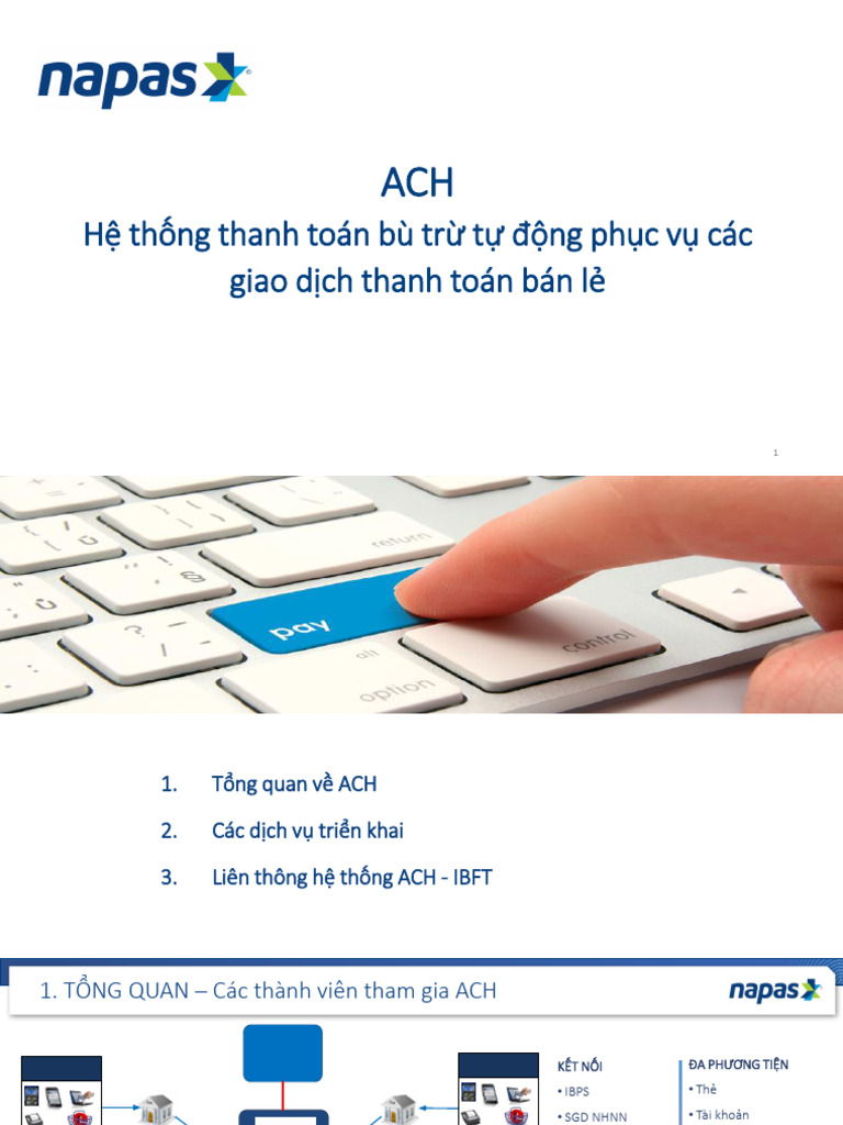 Giới Thiệu Hệ Thống ACH | PDF