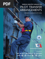 Pilot Transfer Arrangements Guidelines | PDF | Rope | Ships