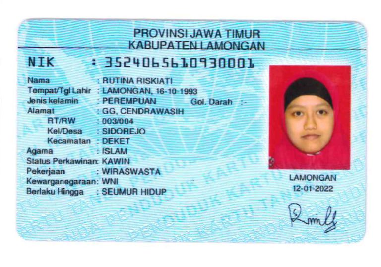 KTP Baru | PDF