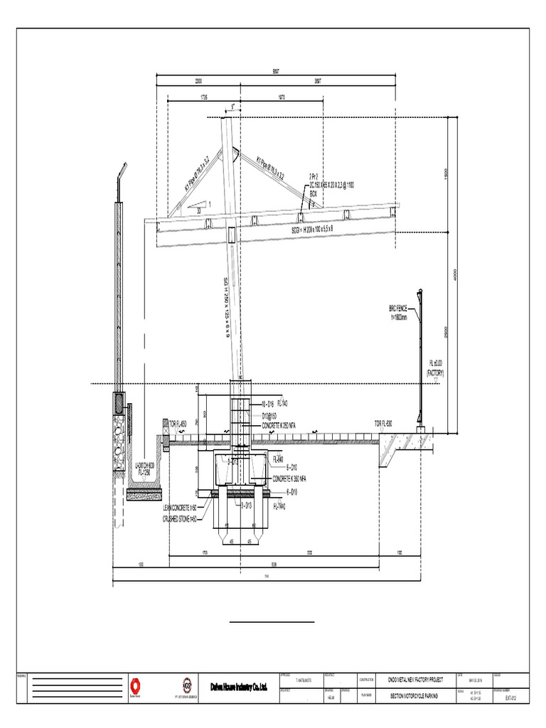 Ext-012 Section Motorcycle Parking | PDF