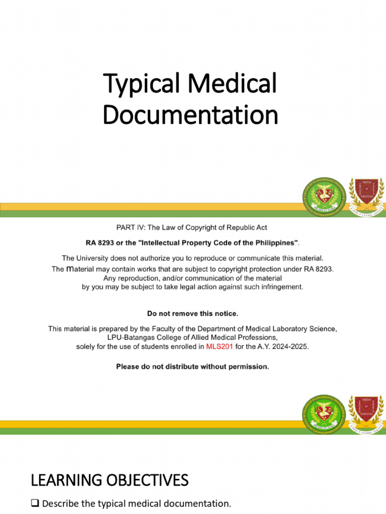 Understanding Medical Documentation Essentials | PDF | Medical Record ...
