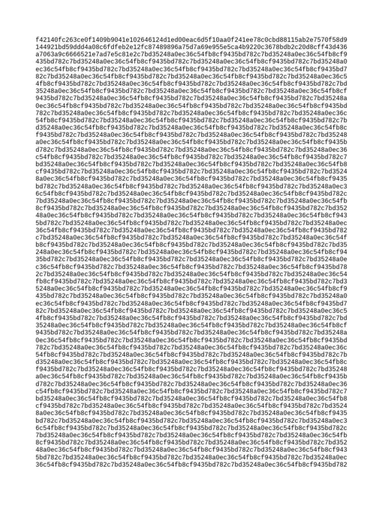 Hexadecimal Data Overview | PDF