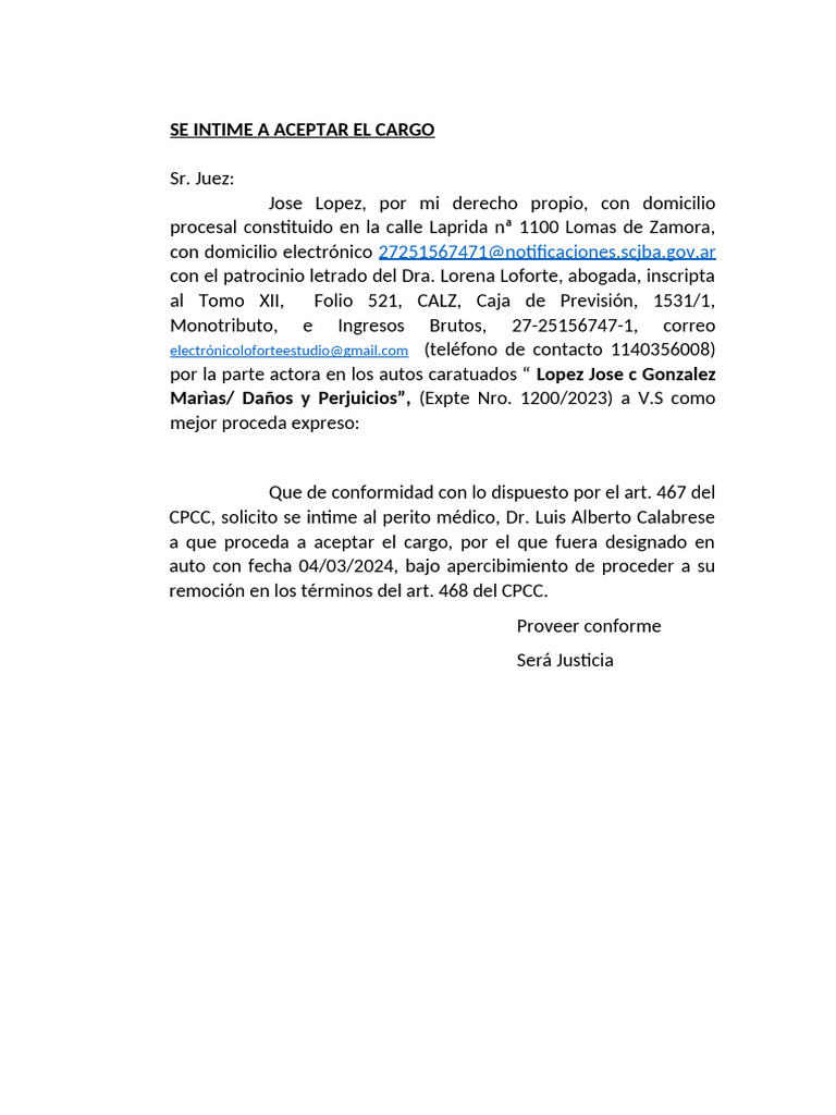 Practico Mero Tramite | PDF